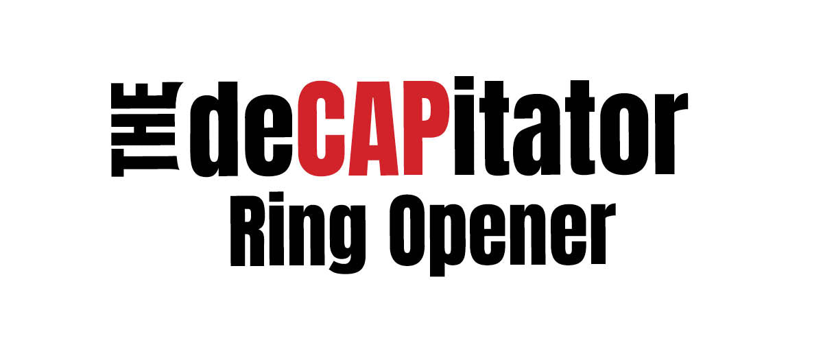 The deCAPitator™ Ring Bottle & Can Opener
